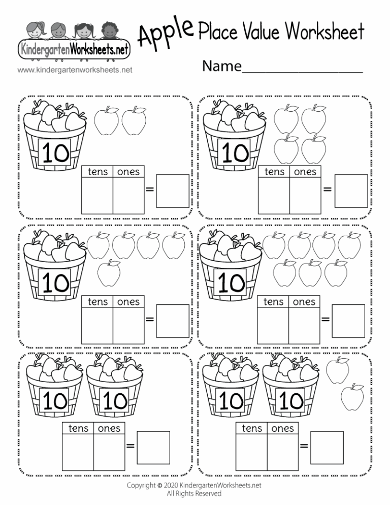 Free Place Value Of A Number Worksheets - PlaceValueWorksheet.com