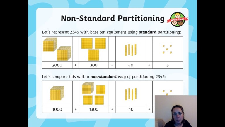 Non Standard Place Value Partitioning Worksheets - PlaceValueWorksheet.com